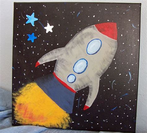 Space Rocket Paint