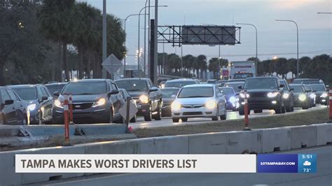 Tampa Is One Of The Worst Cities To Drive In