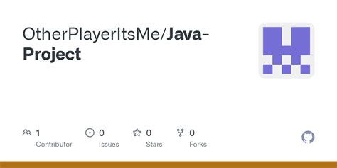github otherplayeritsme java project