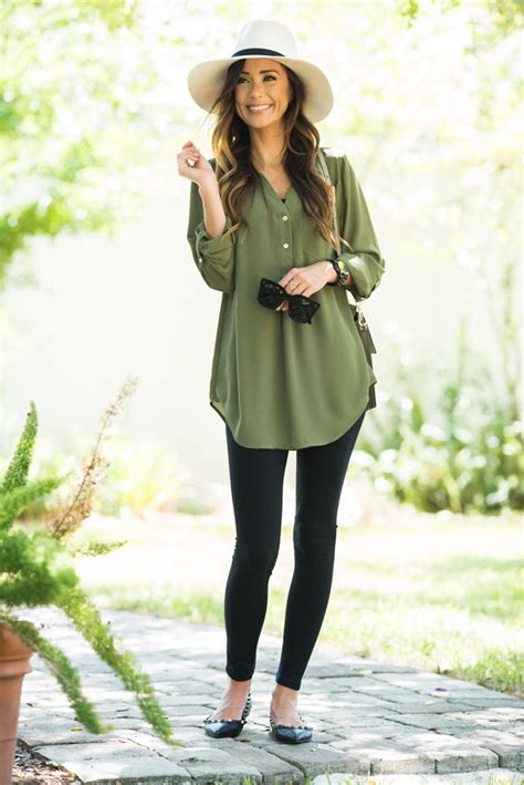 How To Style A Fall Tunic Alyson Haley Outfits With Leggings Tunic