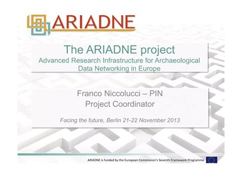 The Ariadne Project Ppt