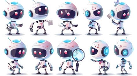 69 000 Robot Character Set Pictures