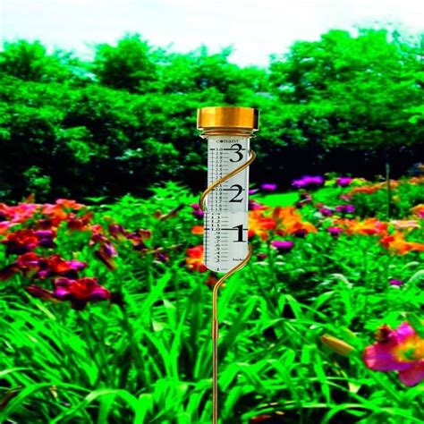 All Purpose Rain Gauge For Measuring Rain And Water Usage