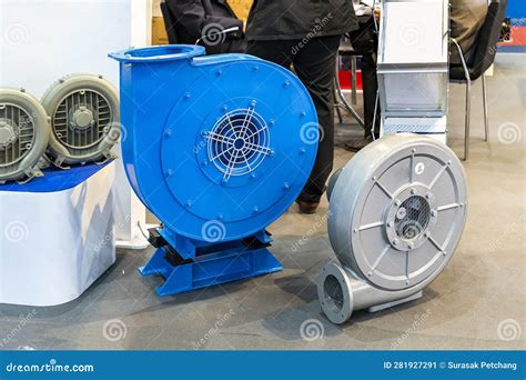 Industrial Centrifugal Compressor Stock Image