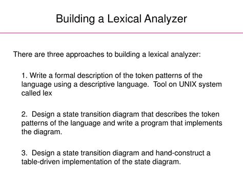 Ppt Lexical And Syntax Analysis Chapter 4 Powerpoint Presentation