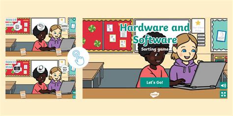 Hardware And Software Sorting Game Teacher Made
