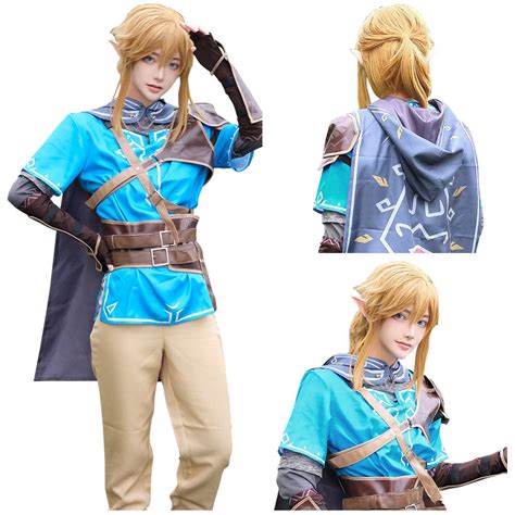 The Legend Of Zelda Tears Of The Kingdom Totk Link Cosplay Costume Ha