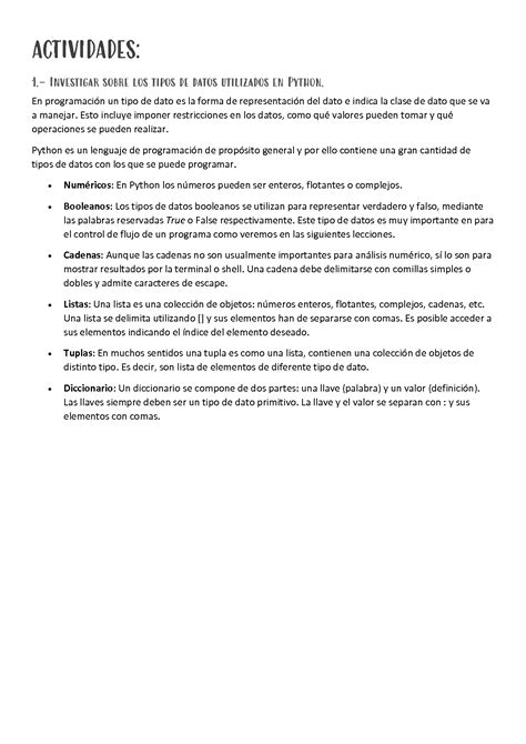 SOLUTION Ejercicios En Python Studypool