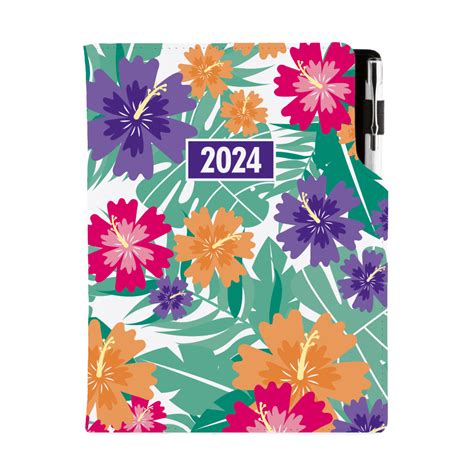 Diář Design Denní B6 2024 Tropic Aaapapir Cz
