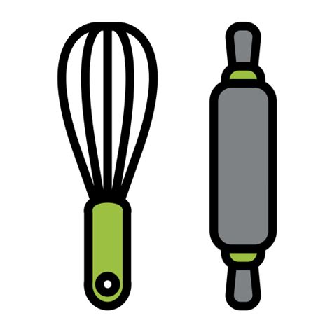 Baking Generic Outline Color Icon