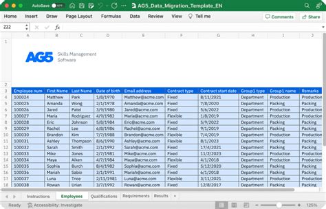 Téléchargez Votre Modèle De Migration De Données Gratuit Ici Ag5