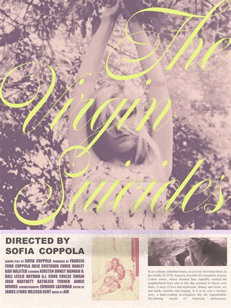 Virgin Suicides Font Please Identify Ridentifythisfont