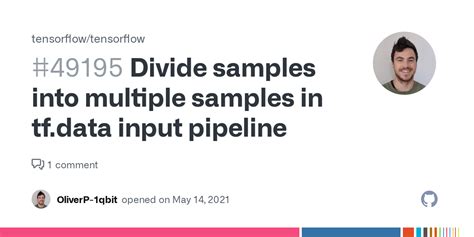 Divide Samples Into Multiple Samples In Tfdata Input Pipeline · Issue