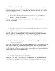 CDF 232 1 Pdf 1 What Is Sexual Coercion Sexual Coercion Is Unwanted Sexual Activity That