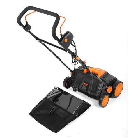Wen Dt1315 15 In 13 Amp 2 In 1 Electric Dethatcher And Scarifier With Collection Bag