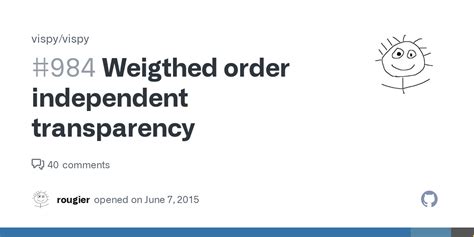 Weigthed Order Independent Transparency · Issue 984 · Vispy Vispy · Github