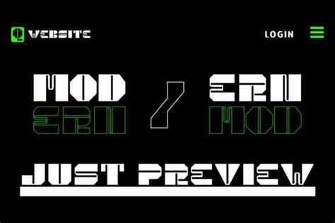 Black Circuit Font Download Fonts