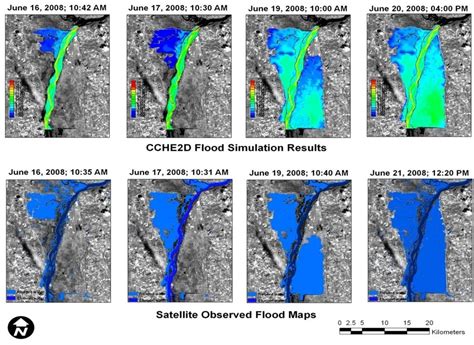 Cche2d Flood Model National Center For Computational Hydroscience And Engineering