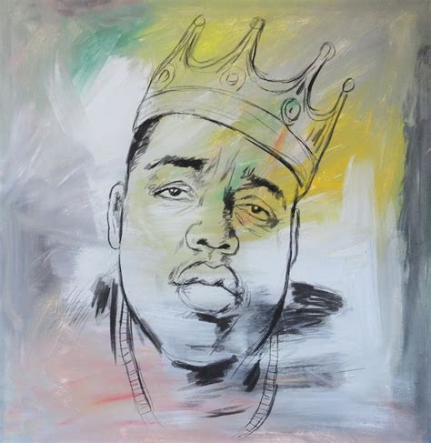 Biggie Smalls Art Painting Poster Painting By Kim Wang Fine Art America