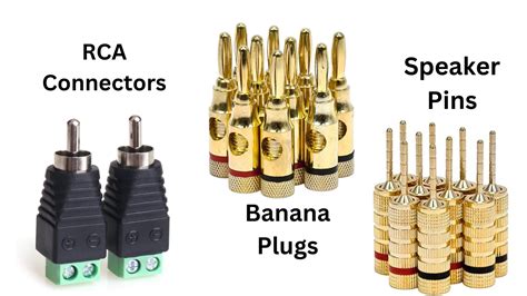 Speaker Wire Connectors Types Choose The Right One