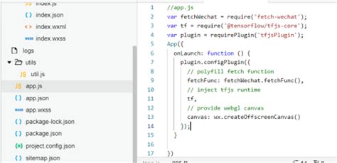开发微信小程序与tensorflowjs准备工作 腾讯云开发者社区 腾讯云