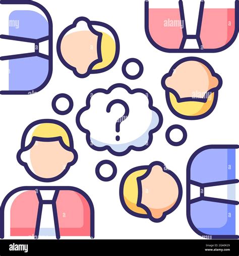 Collective Thinking Rgb Color Icon Stock Vector Image And Art Alamy