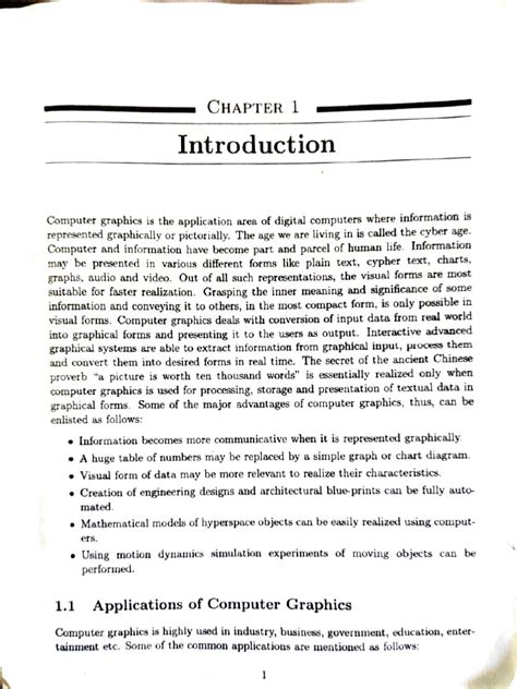 Computer Graphics Chapter 1 Pdf Graphical User Interfaces 2 D