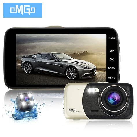 A40 인치 Ips 듀얼 렌즈 자동차 카메라 자동 Dvr 캠코더 자동차 Dvrs 카캠 대시 캠 풀 Hd 1080p 주차