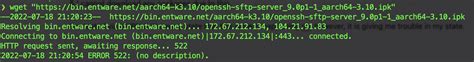 cf error 522 parts of australia · entware entware · discussion 822 · github