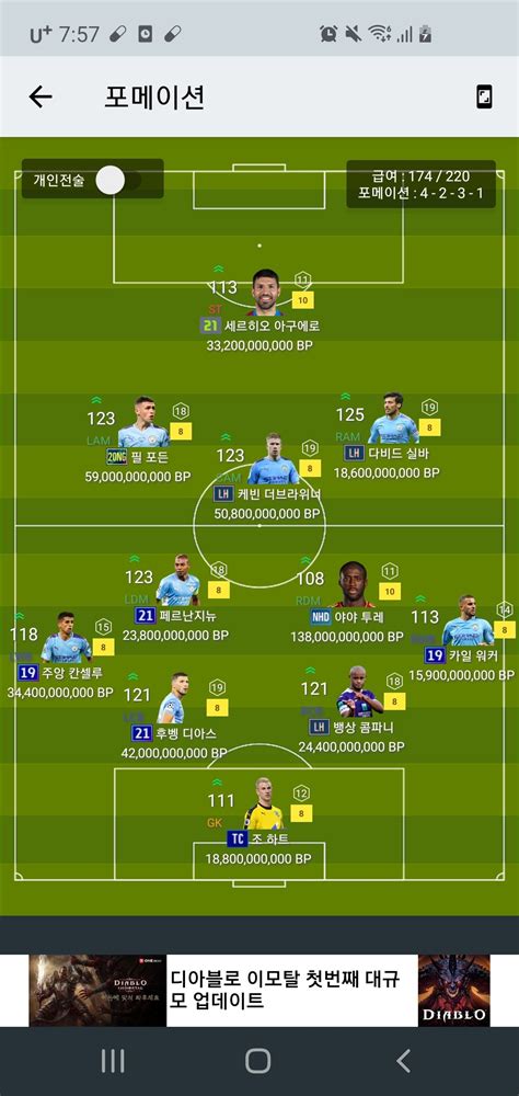 맨시티 스쿼드 Ea Fc 온라인 에펨코리아