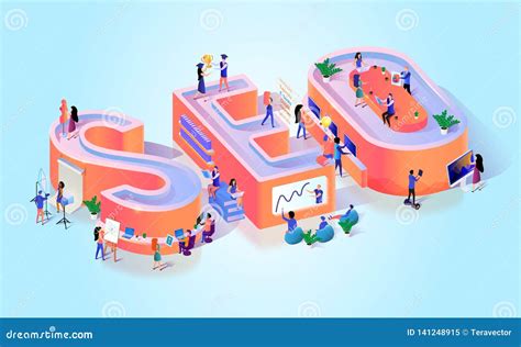 Website Seo Traffic Optimization Typography Banner Stock Vector Illustration Of Motivation