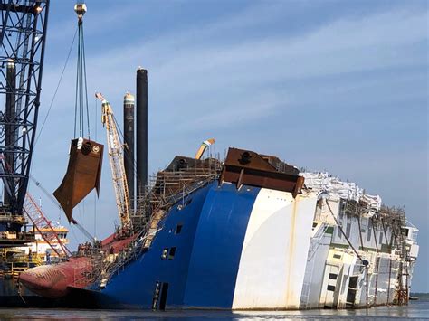 Testimony Shows Cargo Ship Golden Ray Was Top Heavy When It Capsized