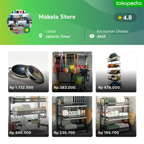 Toko Makela Store Online Produk Lengkap And Harga Terbaik Tokopedia