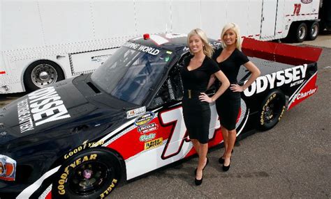 Stigza Amber And Angela Cope Nascar Twins