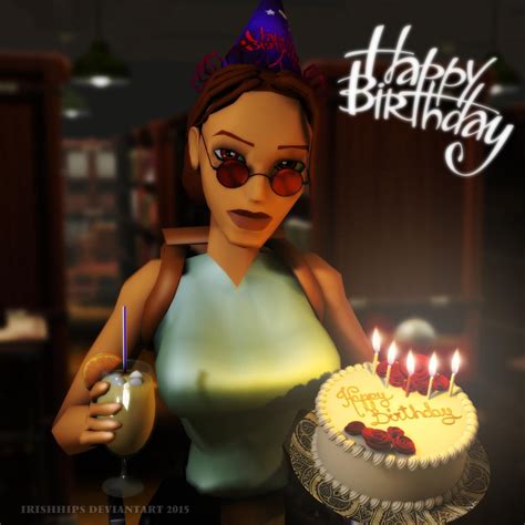 Classic Tomb Raider Happy Birthday Lara By Irishhips On Deviantart