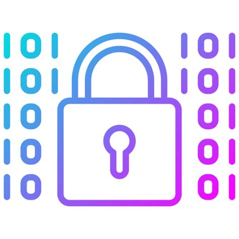 Data Encryption Generic Gradient Icon