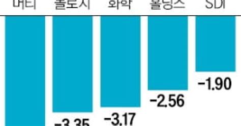 테슬라 구조조정에2차전지株 방전