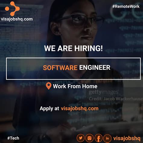 we are now hiring a software engineer work remotely from anywhere apply now