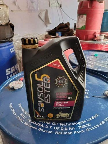 25 L Savsol Ester 5 15w 50 Engine Oil At ₹ 250litre Lubricants Oil