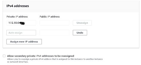 Aws — How To Add Additional Ip Addresses To An Ec2 Amazon Elastic