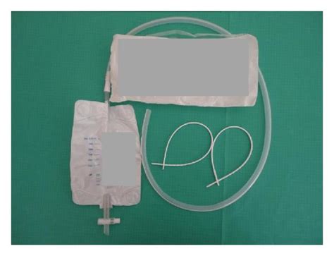 Type Of A 30 Fr Passive Drainage System Download Scientific Diagram