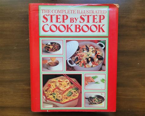 The Complete Illustrated Step By Step Cookbook Etsy