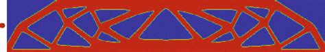 Mbb Beam Minimum Compliance Solution Without Overhang Constraint