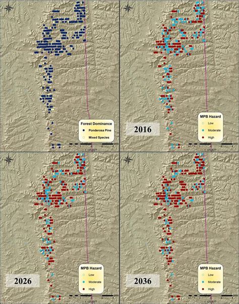 Spatial Distribution Of Plots By Species Dominance And Susceptibility Download Scientific