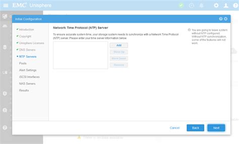 Emc Unity Setup Guide