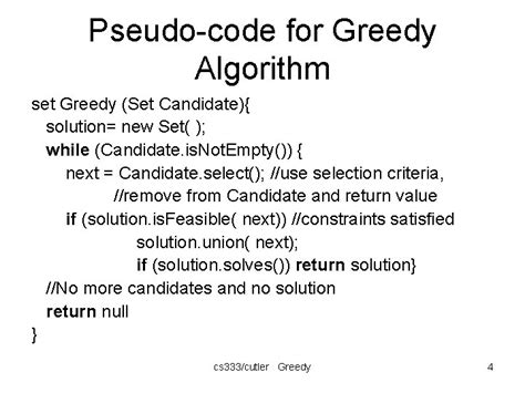 Introduction To Greedy Algorithms The Greedy Technique Problems