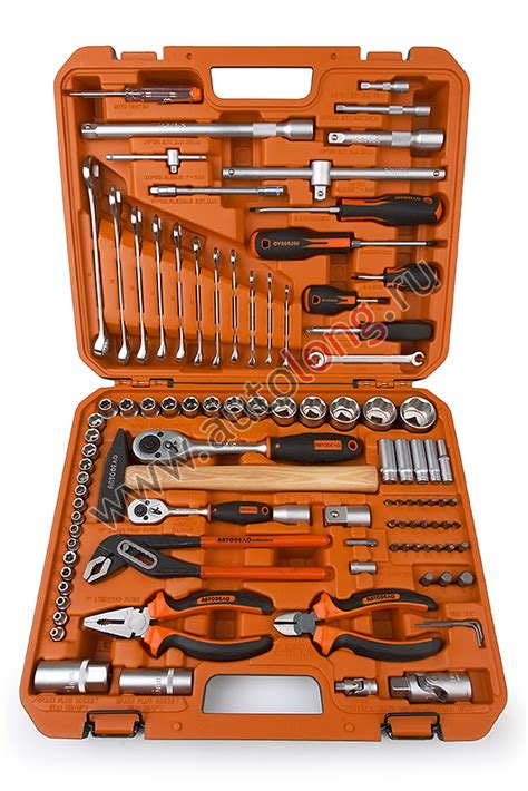 Набор инструмента 101 предмет "Автодело" купить по низким ценам в ...