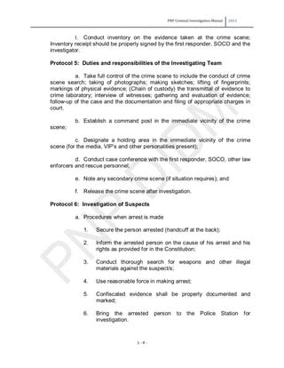 Criminal Investigation Manual Pdf