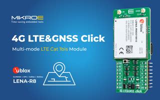 Compact G LTE And GNSS Add On Board Incudes Supports Global Tracking And Telematics