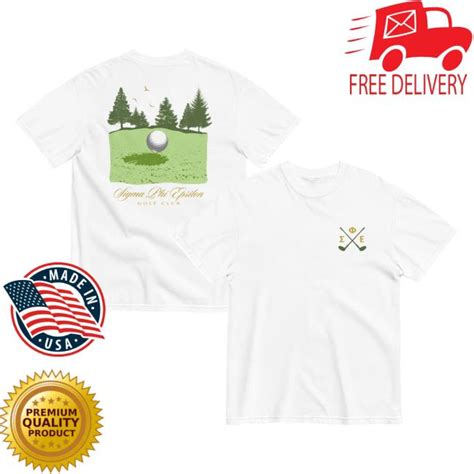 Official The Sigma Phi Epsilon Merch Shop Store Sigep Golf T Shirt